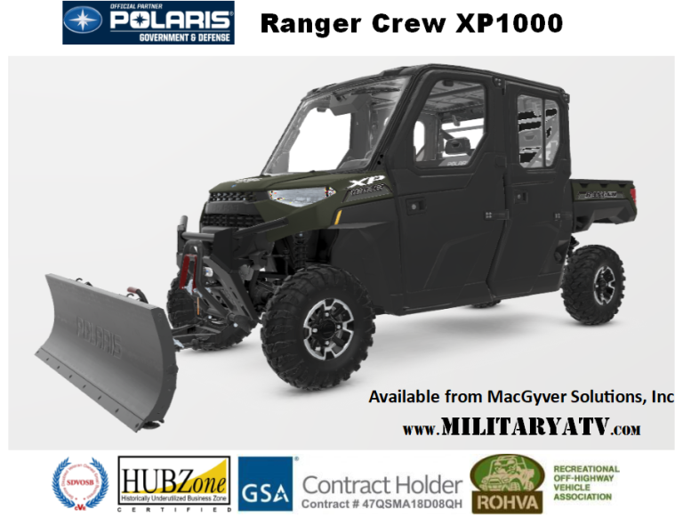 Polaris-Ranger-Crew-XP-1000-with-Plow – MacGyver Solutions